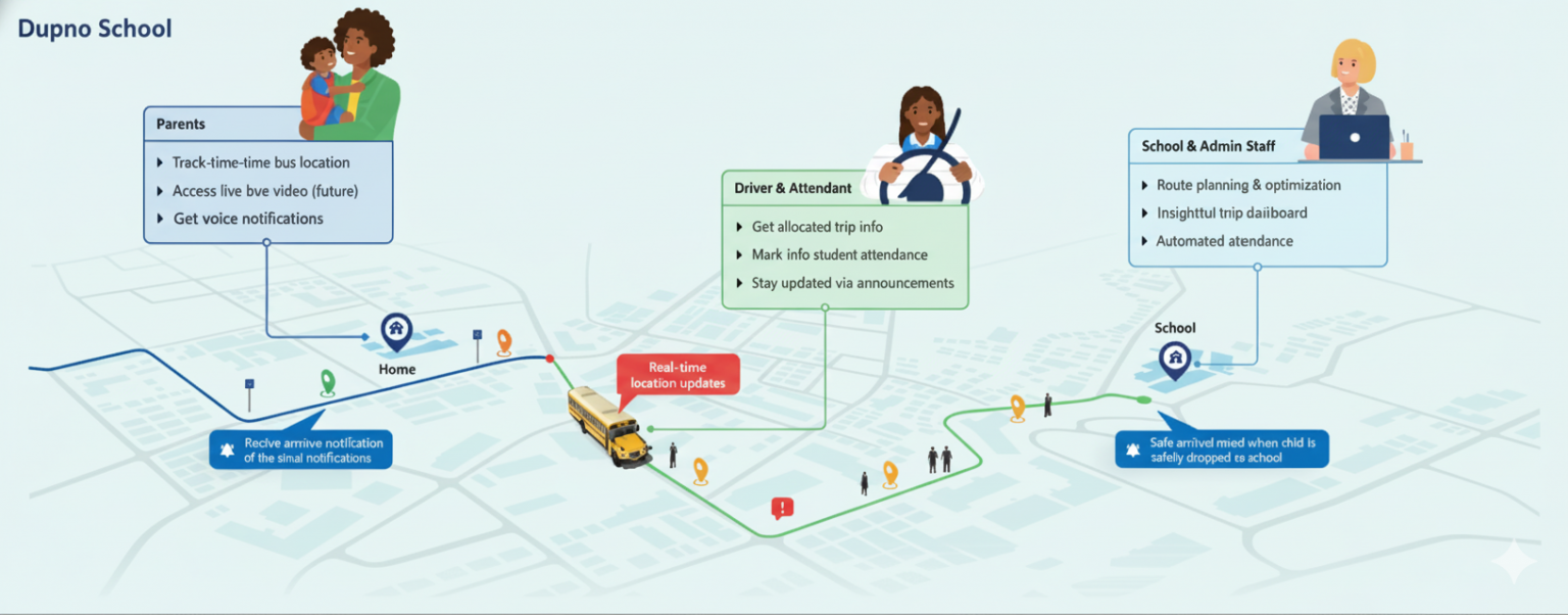 School BUS Management | GPS Tracking Service - Dupno Tracker | Best ...