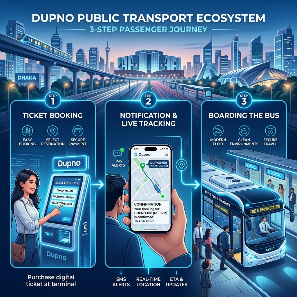 Public Transport Management System | GPS Tracking Bangladesh